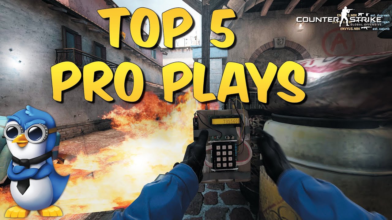 CS GO Top 5 Pro Plays #25 - YouTube
