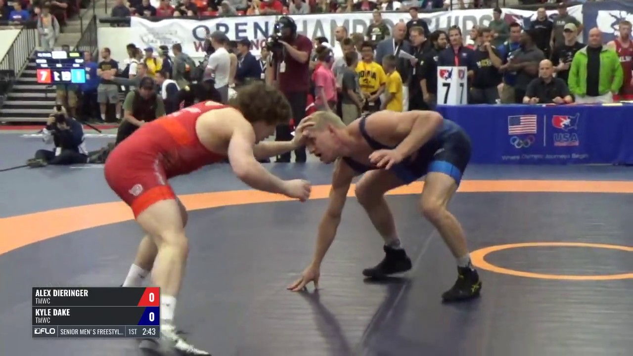 Alex Dieringer (TMWC) vs. Kyle Dake (TMWC) - YouTube