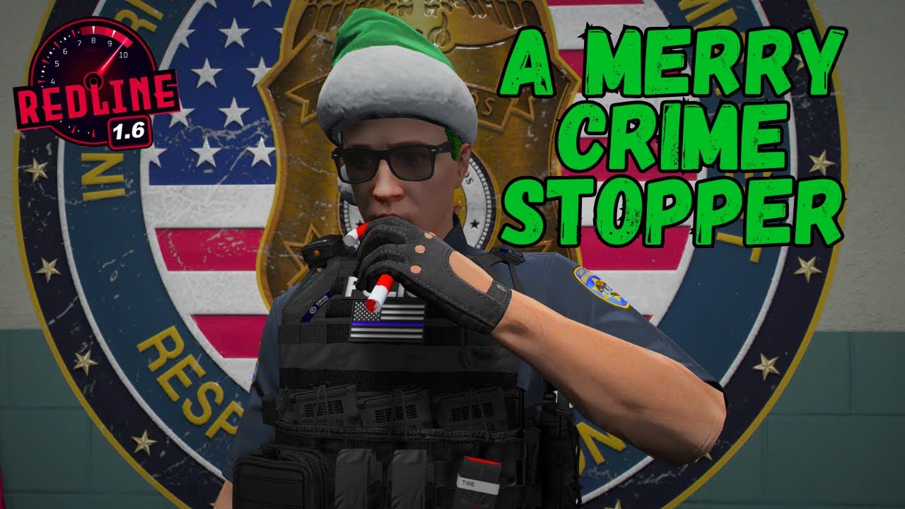 A Merry Crime Stopper - RedlineRP #roadto3k - YouTube