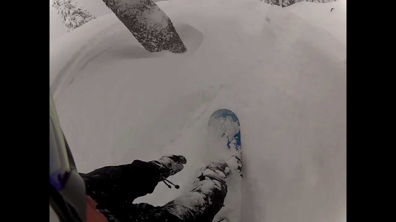 Mt Baker Powder Day Sticky Wicket Chair 6 First Tracks & Face Shots ...