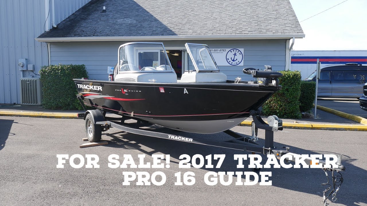 2017 TRACKER PRO V16 GUIDE WALKAROUND (SOLD) [Breen Marine] - YouTube