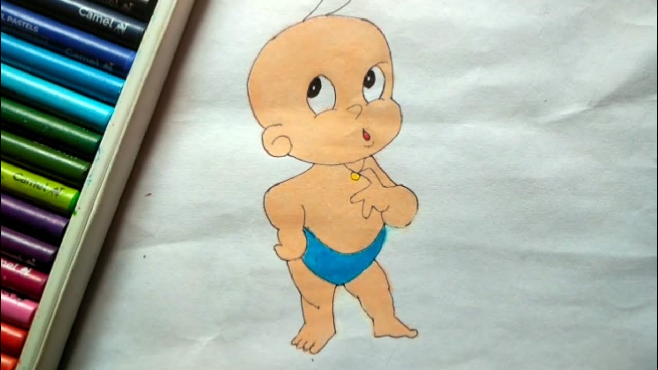 How to draw Raju from Chhota Bheem || Chhota Bheem Cartoon Drowing ...