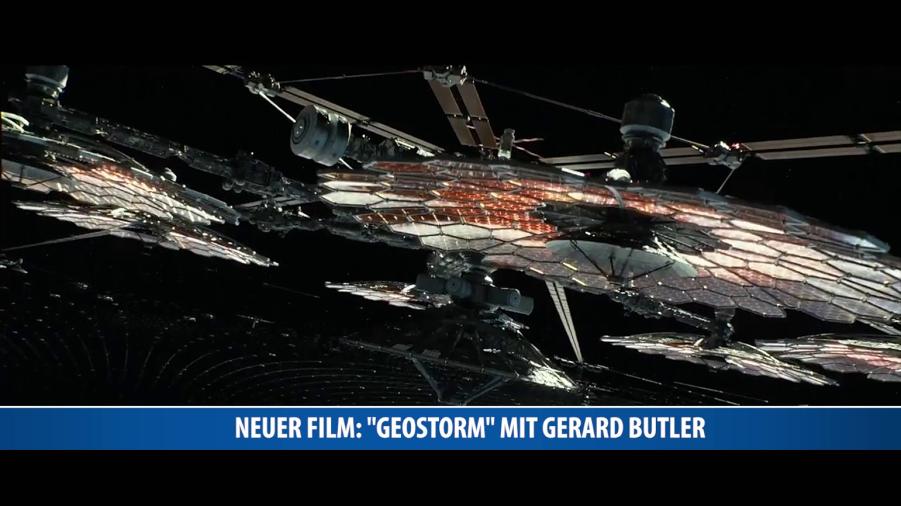 Neuer Film: "Geostorm" mit Gerard Butler - YouTube