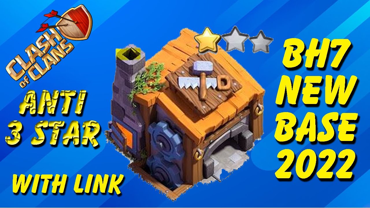 BH7 Base Layout With Link! New BH7 Best Base 2022 - YouTube