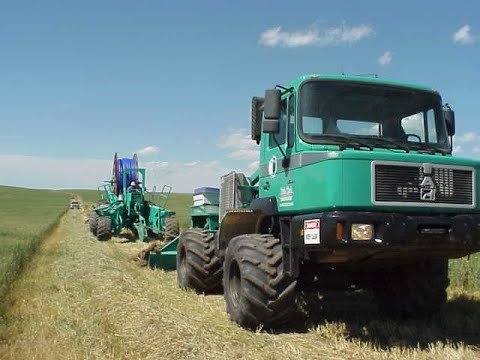 Spiderplow™ pipe pulling, recorded 2001 - YouTube