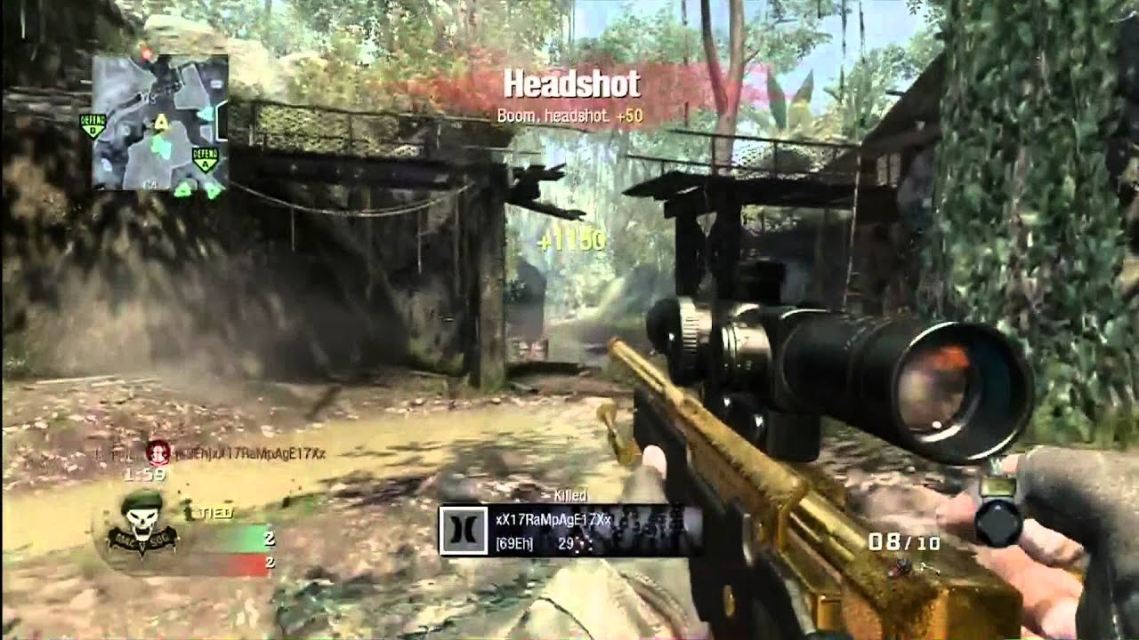 Insane Black Ops spawn shot 720 Wallbang - YouTube
