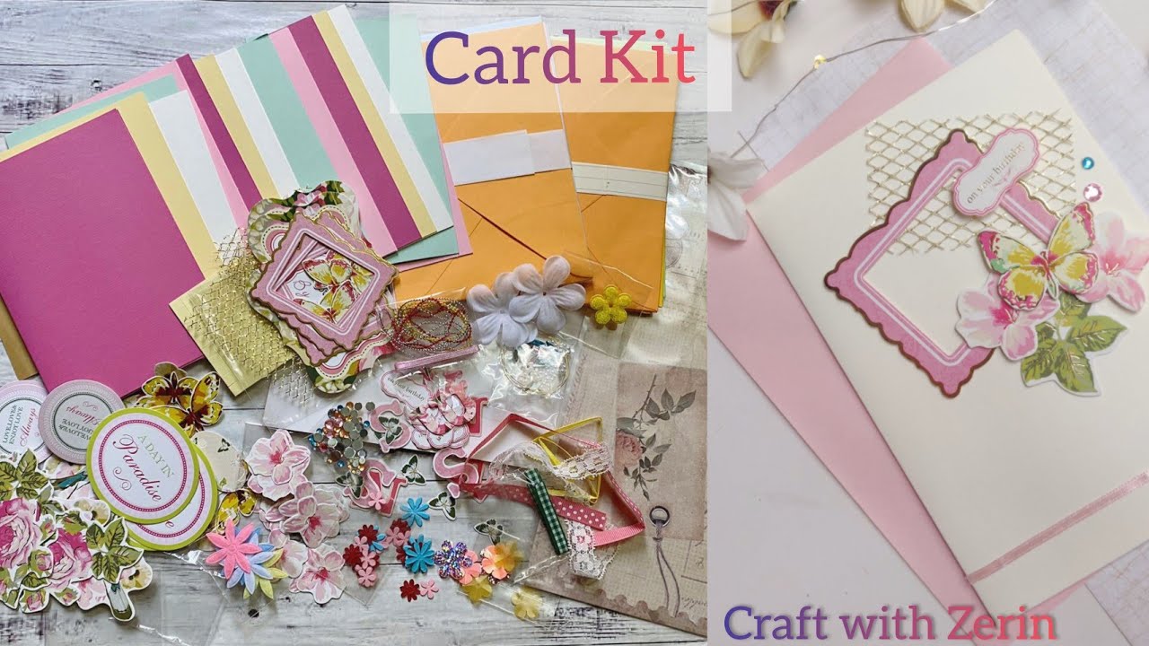Eno Greetings Card Kit Review | quick and easy | make your own card ...
