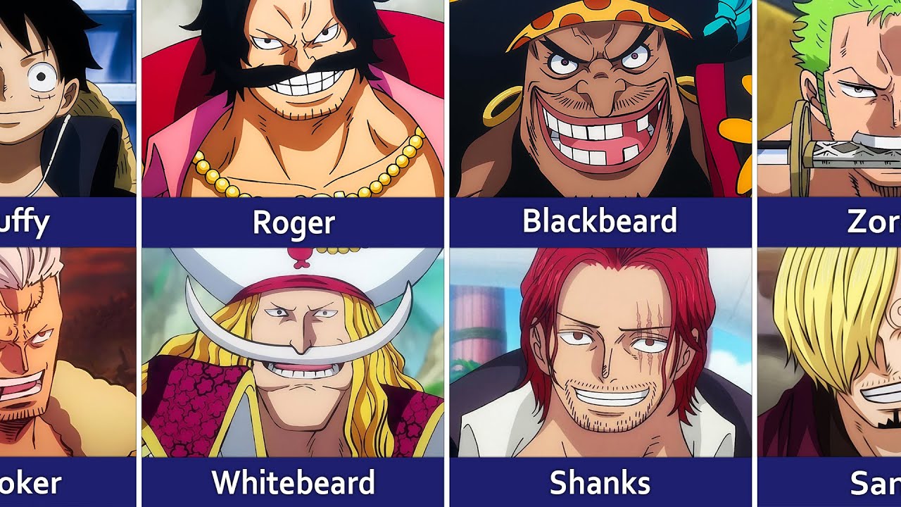 One Piece Characters And Their Eternal Rivals - YouTube