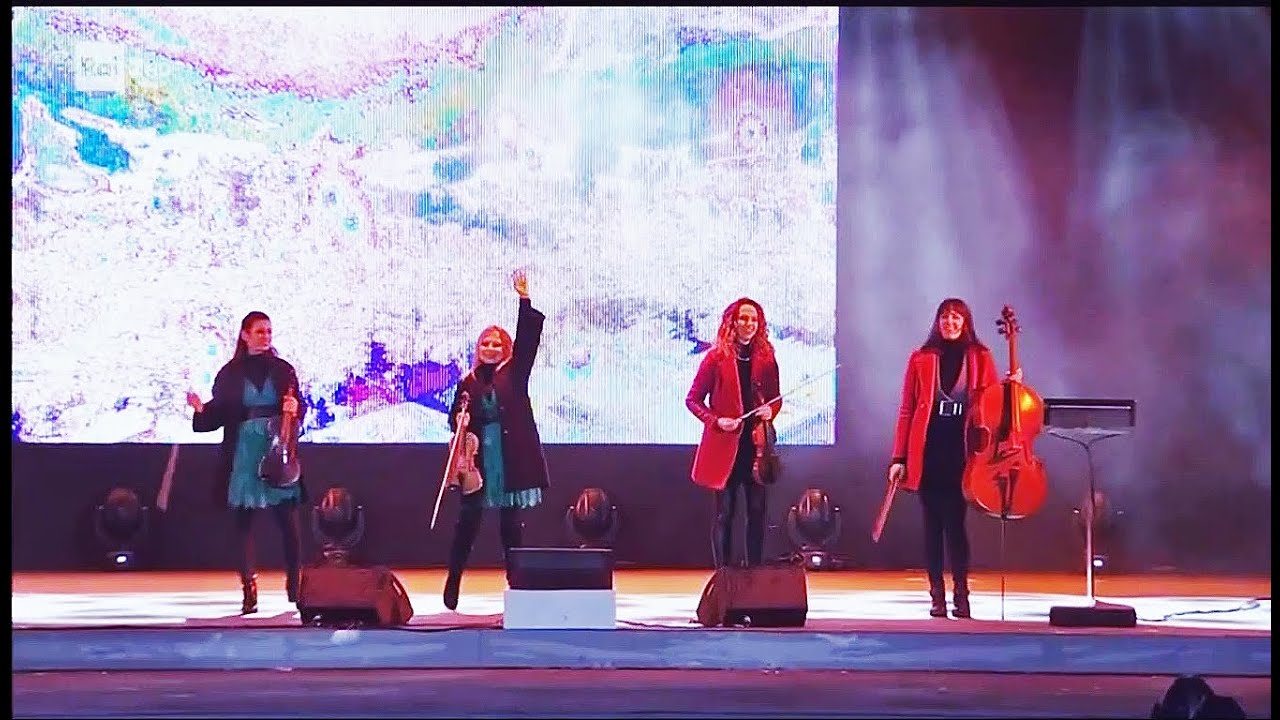 EFFE string quartet - Rai 2 - Cortina Fis Alpine World Championship ...