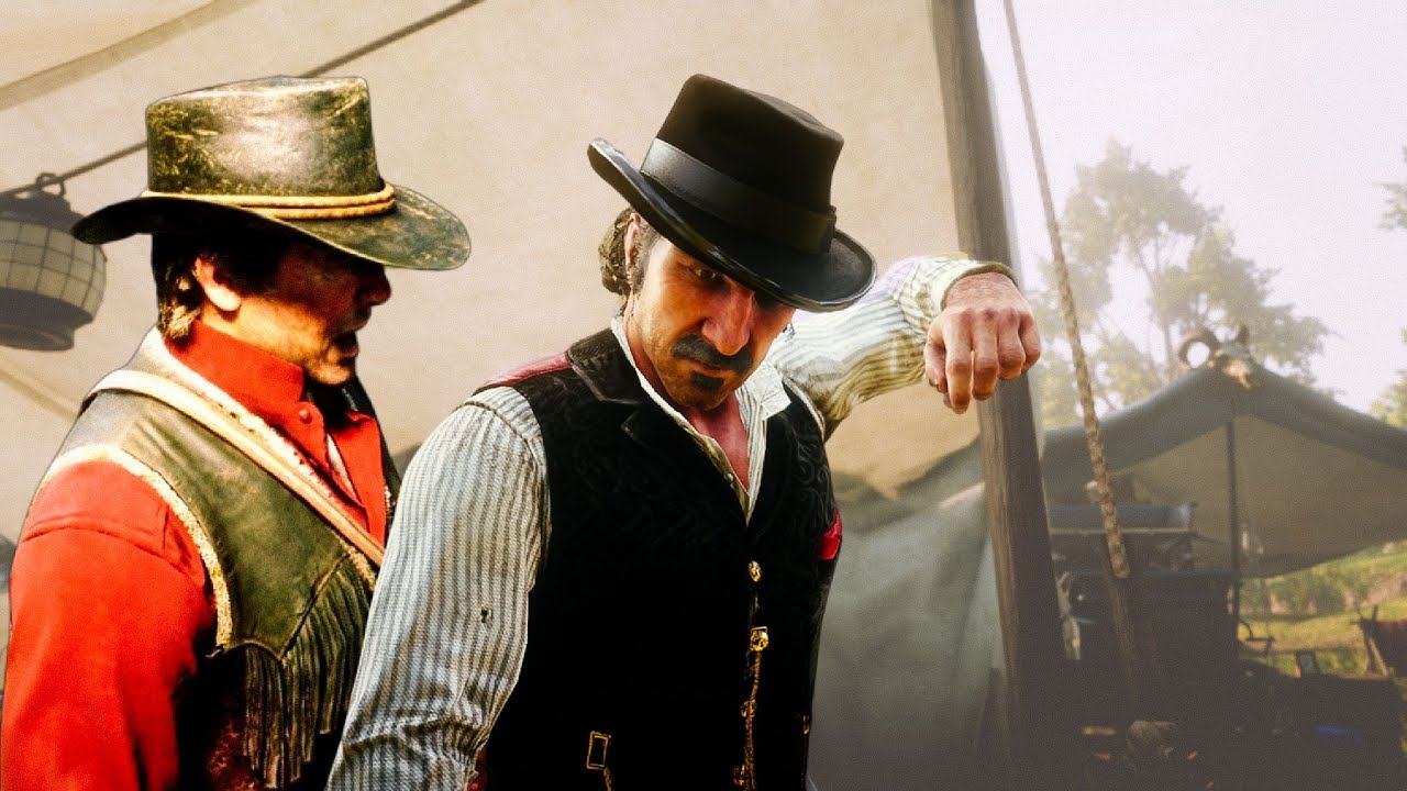 I Edited Arthur Cutting Dutch Off And Telling Him To Shut Up | Red Dead ...
