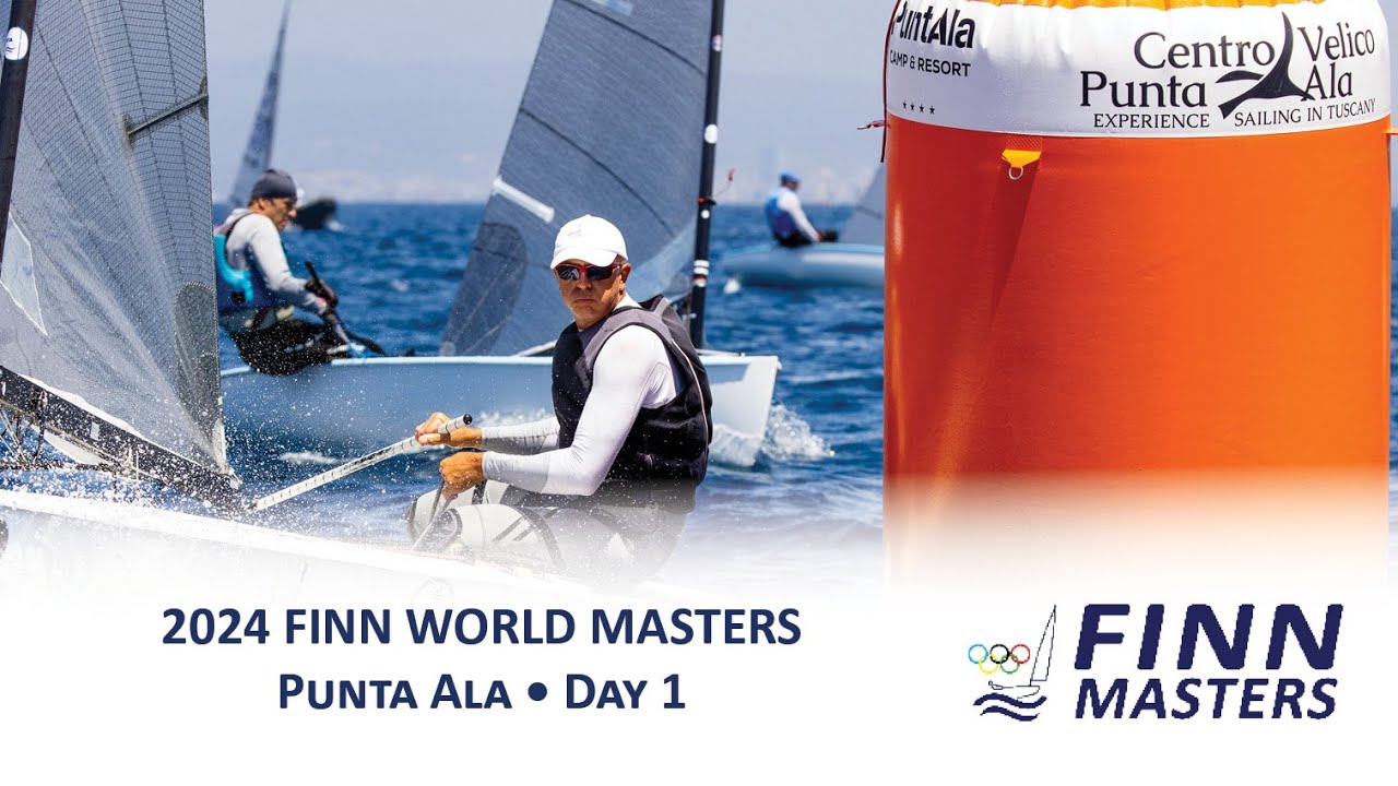 Highlights from Day 1 at the 2024 Finn World Masters - YouTube