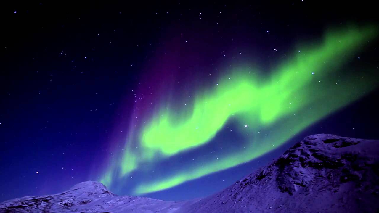 Northern Lights in Greenland - watch with your own eyes - YouTube