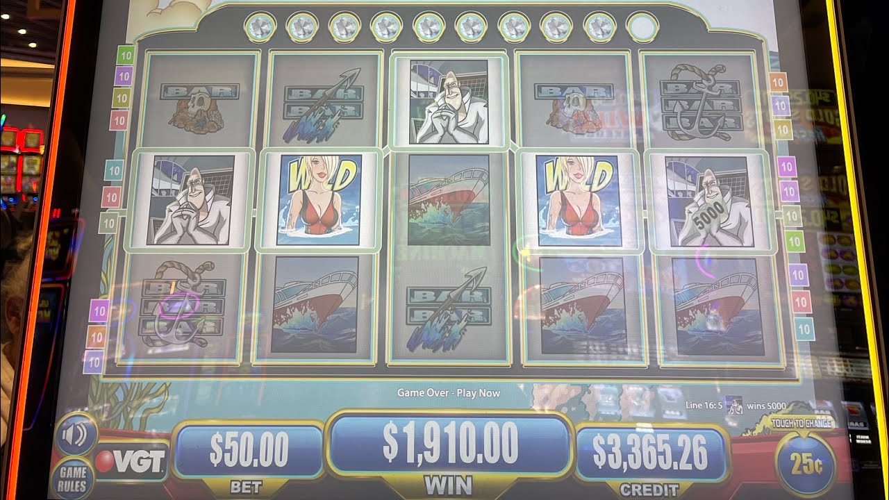 VGT The Hunt for Neptune’s Gold $50 bets The Wreckless Angel Slot ...