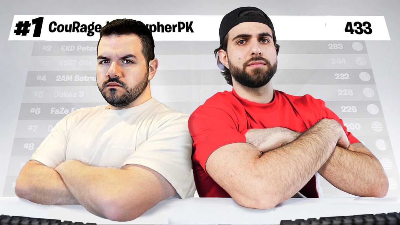 I Played a Fortnite Tournament with COURAGE! - YouTube