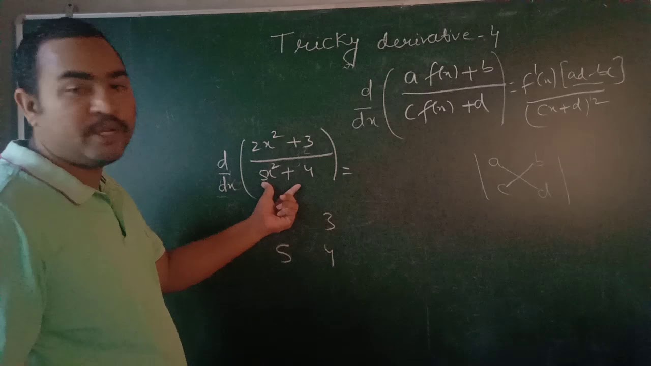 Tricky derivative -4 - YouTube