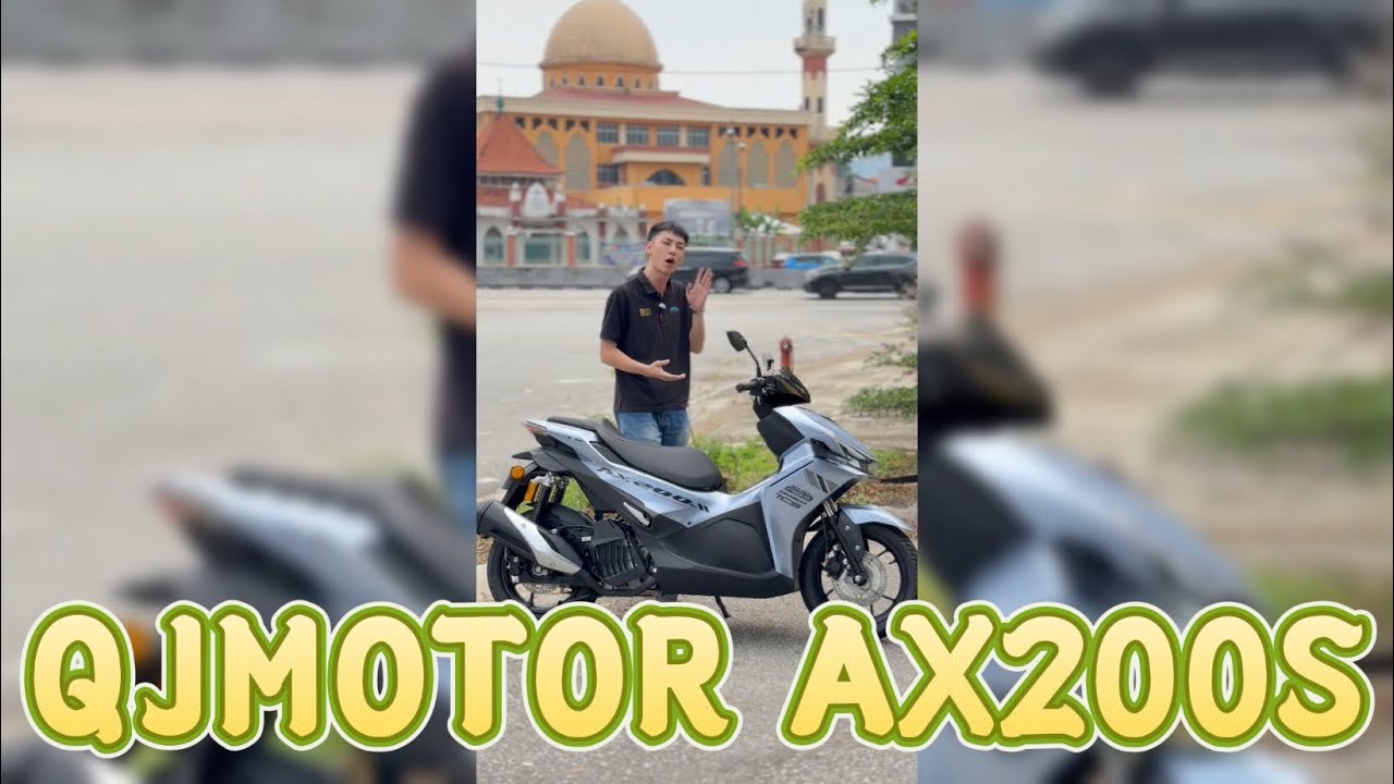 QJMOTOR AX200S Malaysia Spec - YouTube