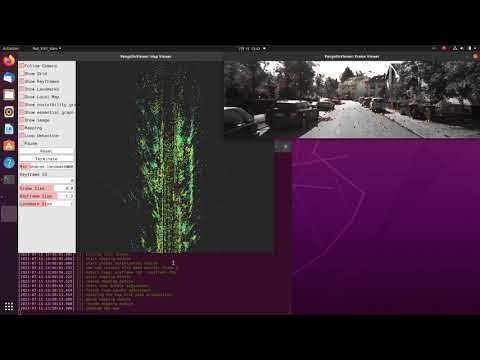 stella_vslam example demo with KITTI Odometry dataset - YouTube