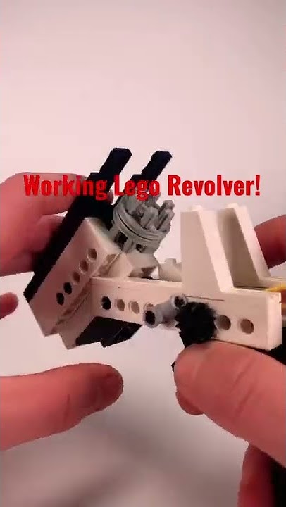 Lego revolver working! - YouTube