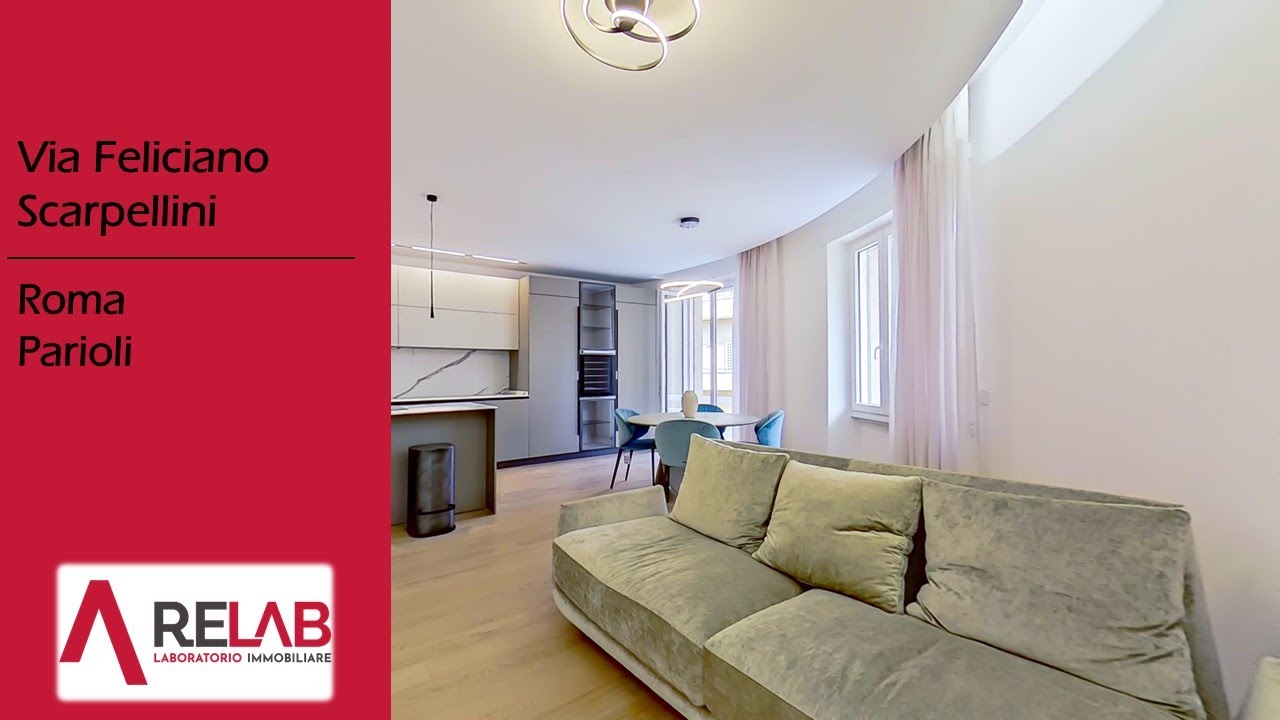 Appartamento Via Feliciano Scarpellini - ROMA - Parioli - YouTube