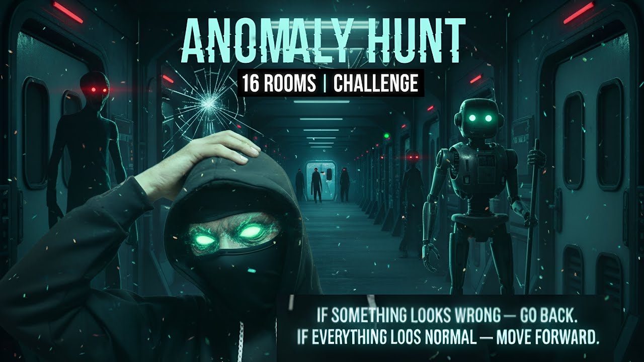 16 Rooms, One Mistake = GAME OVER 💀 | Anomaly Hunt - YouTube