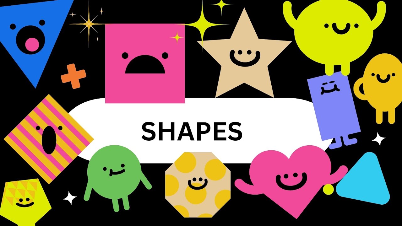 Shapes name | Shape rhymes| Shapes song | Shapes names for toddlers ...