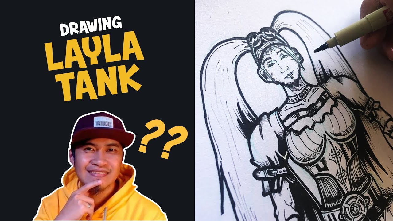 Layla Tank ni Choox TV DINRAWING! - YouTube