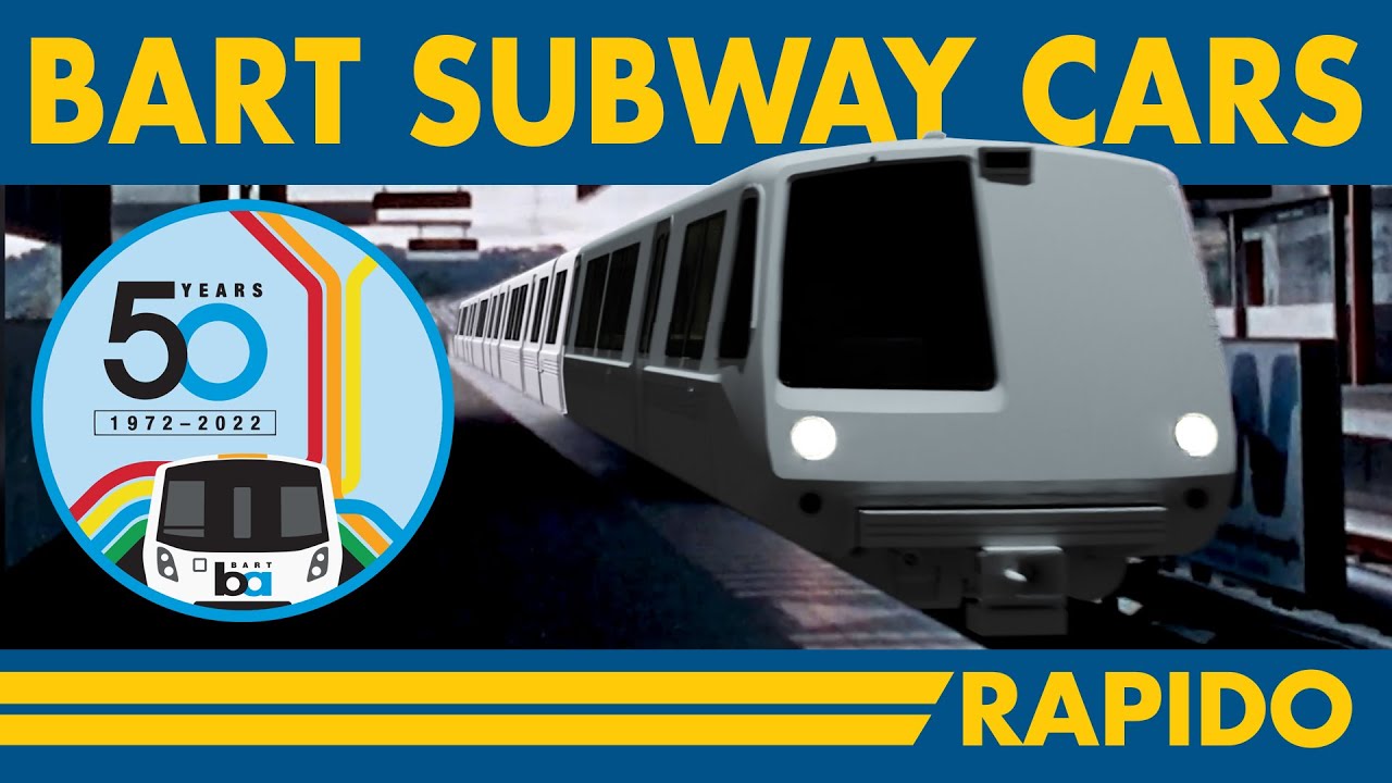 BART San Francisco Rapid Transit Cars in HO Scale! - YouTube