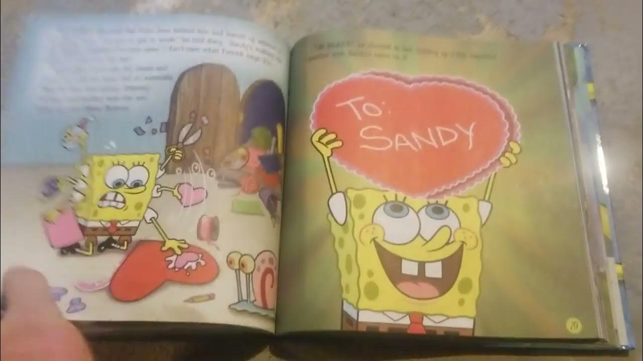 SpongeBob's Secret Valentine (read by me) - YouTube