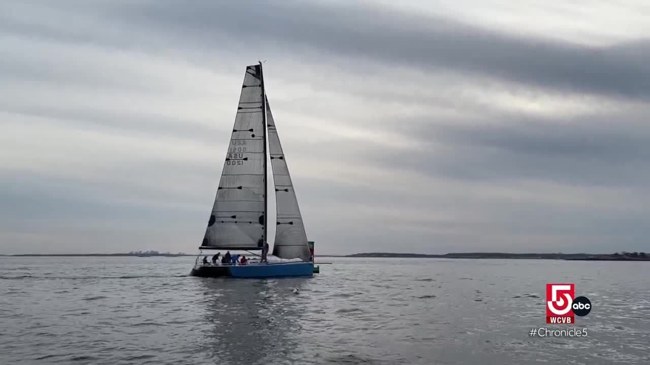 In Marblehead, sailors get their speed on - YouTube