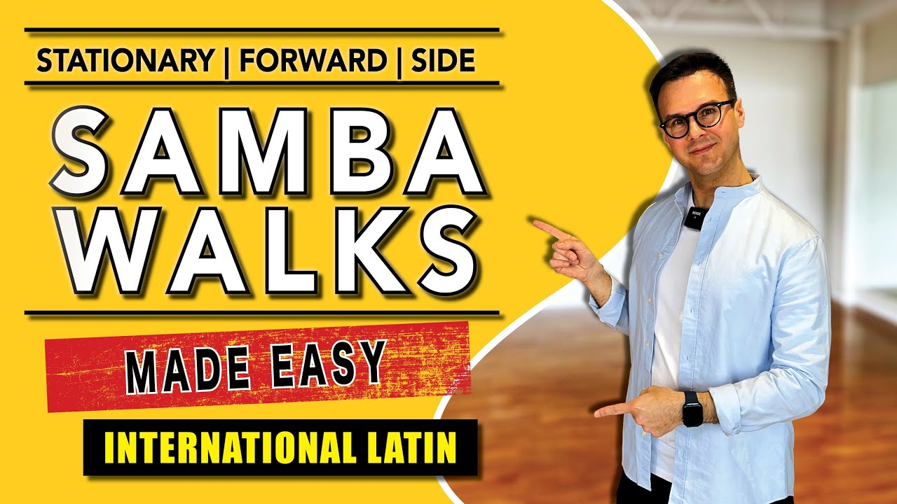 3 Samba Walks made easy - effective tips for all levels - YouTube