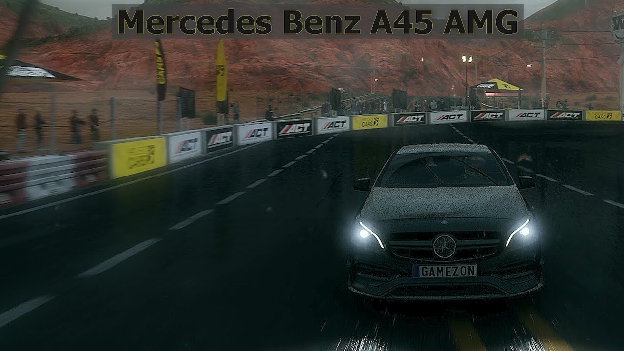 Mercedes Benz A45 AMG 4matic Race Project CARS 3 !! - YouTube