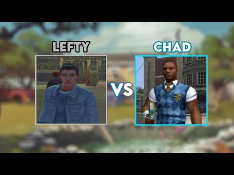 Bully PS4: Lefty Mancini Vs Chad Morris | Greasers Vs Preppies - YouTube