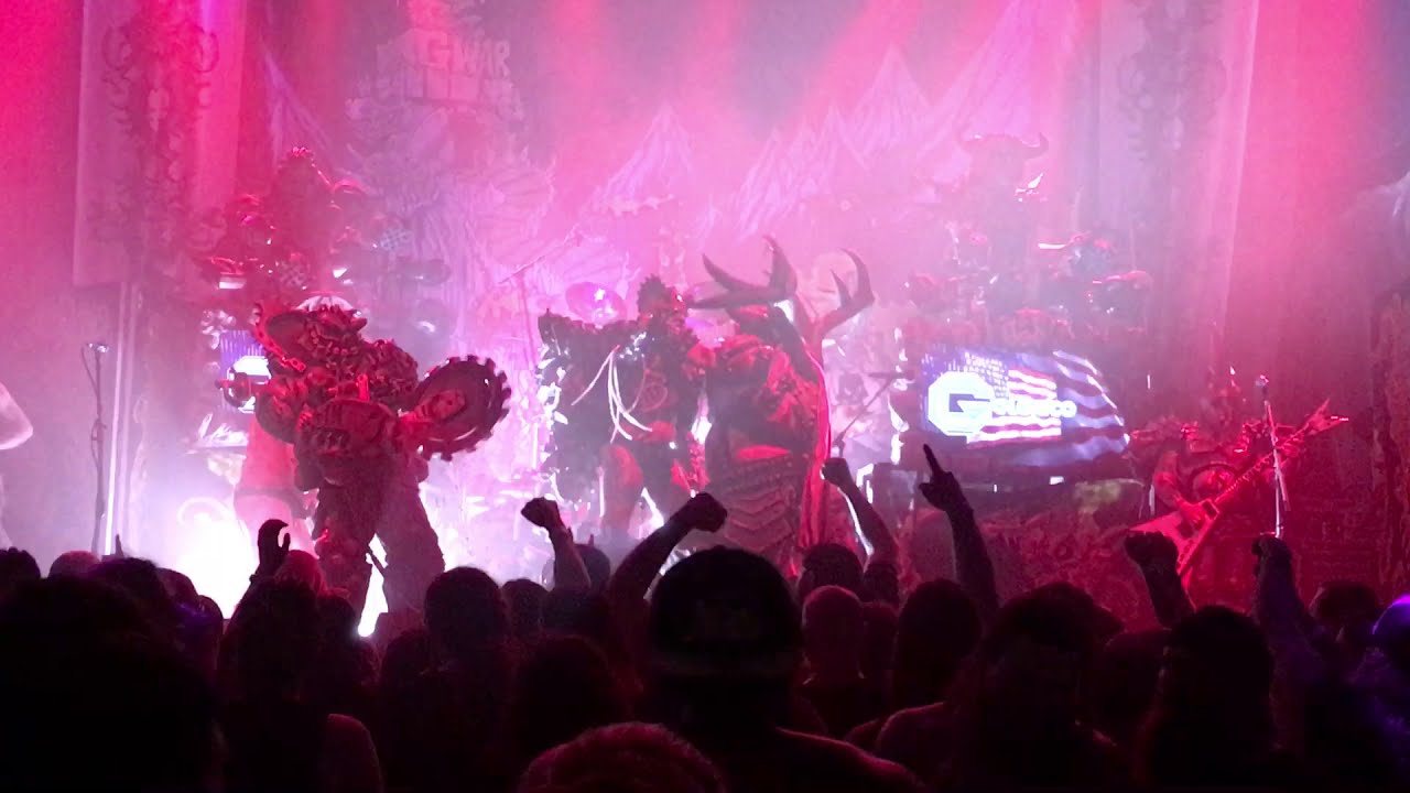 GWAR The Sordid Soliloquy Of Sawborg Destructo Live 11-2-17 Blood Of ...