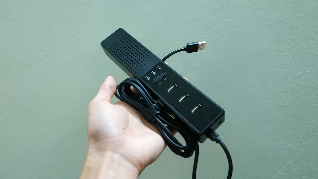 USB Multifunction Speaker Unbox and Test - YouTube