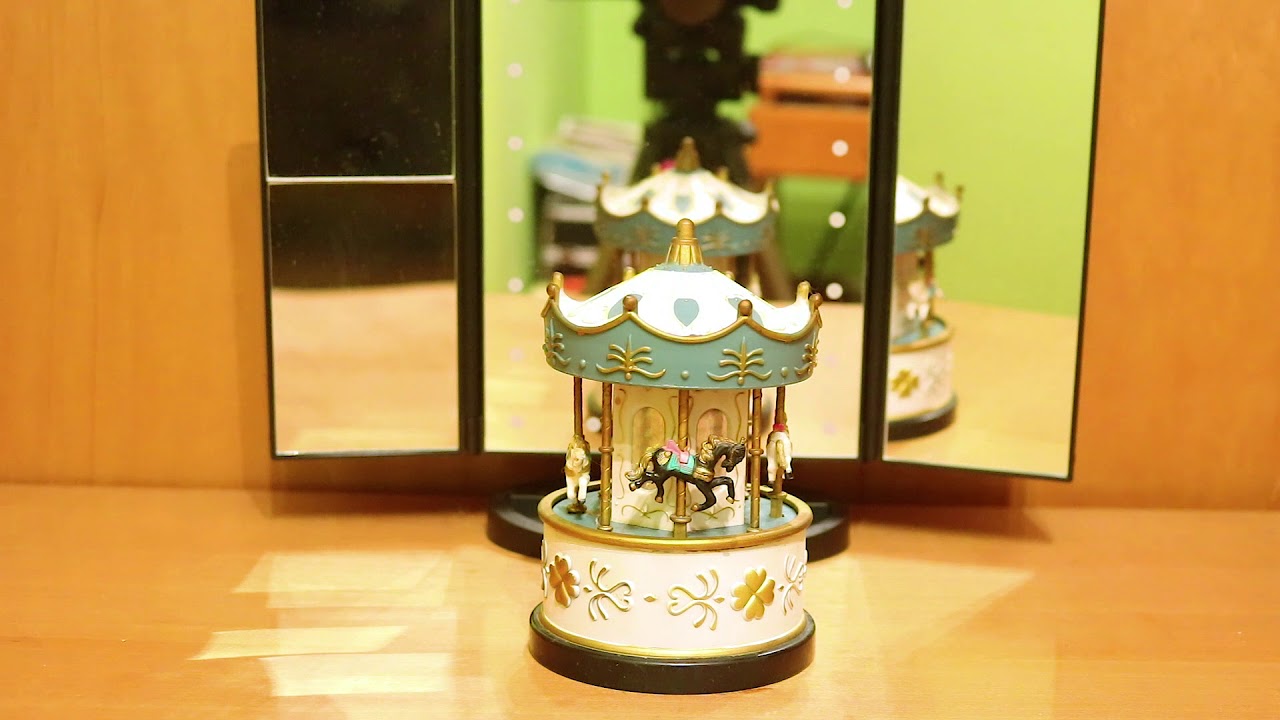 Caja de música carrusel Music box 1 - YouTube