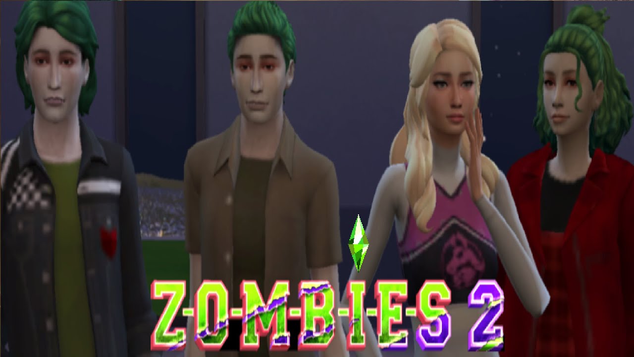 Zed, Addison, Eliza and Bonzo [Zombies 2] : Create a sim I Sims 4 - YouTube