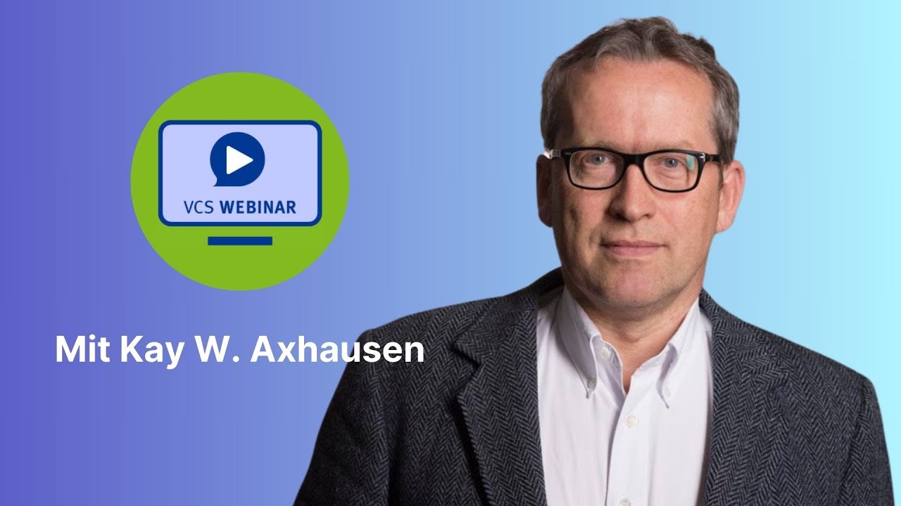 «E-Bike-City» – Webinar mit Kay W. Axhausen - YouTube