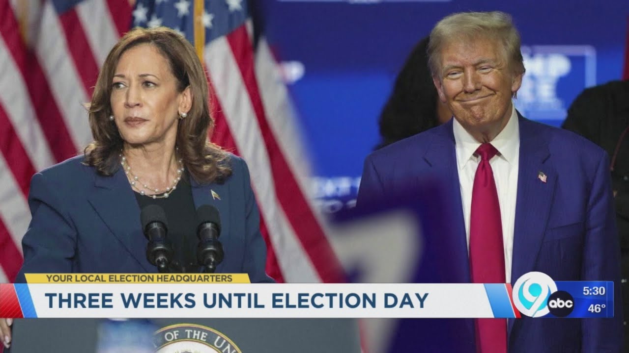 Three weeks until Election Day - YouTube