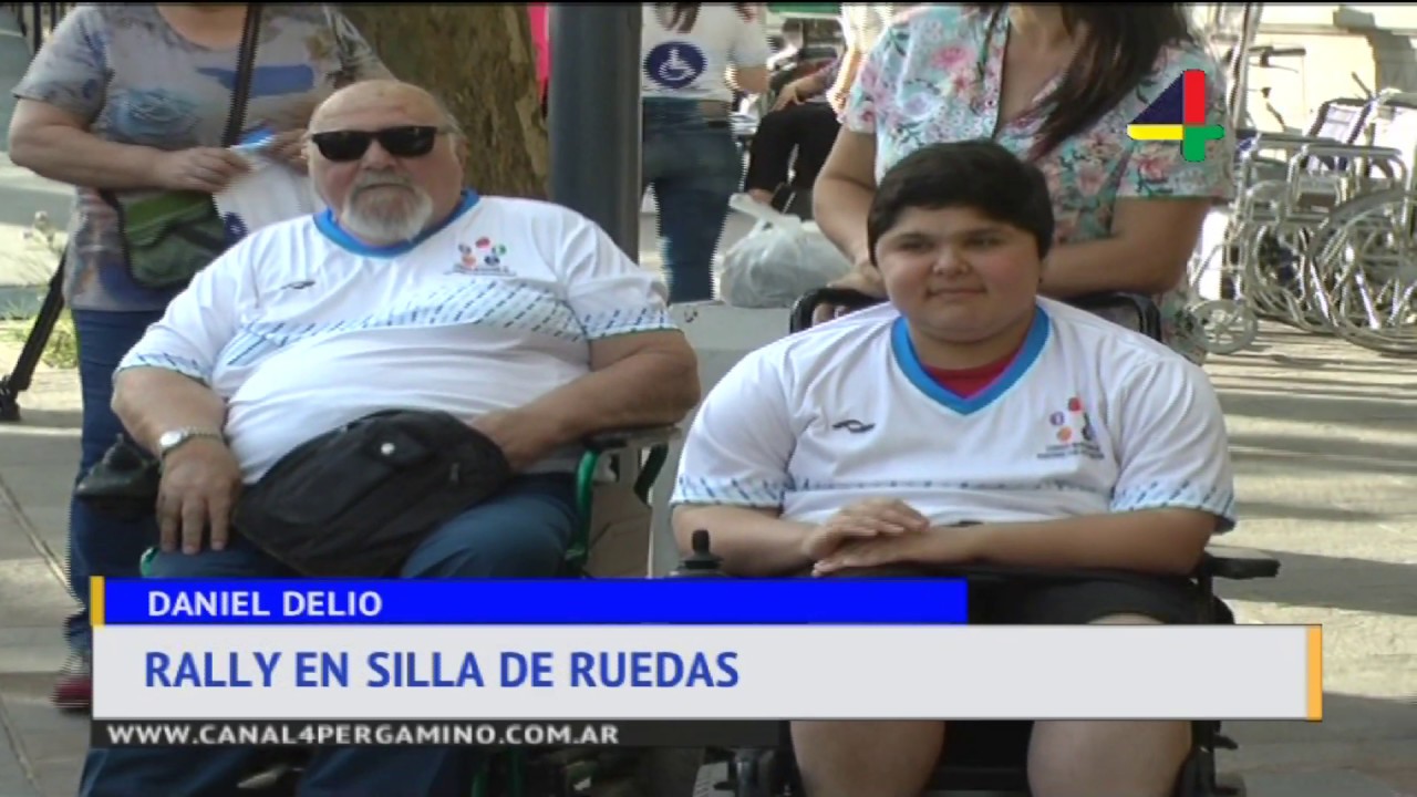 DANIEL DELIO, RALLY EN SILLAS DE RUEDAS - YouTube