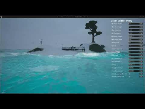 ue5 DevVlog : Waves and Weather! - YouTube