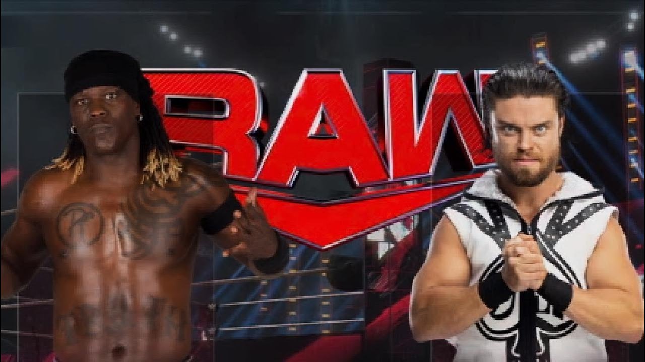 R Truth vs Jd McDonagh WWE wrestling - YouTube