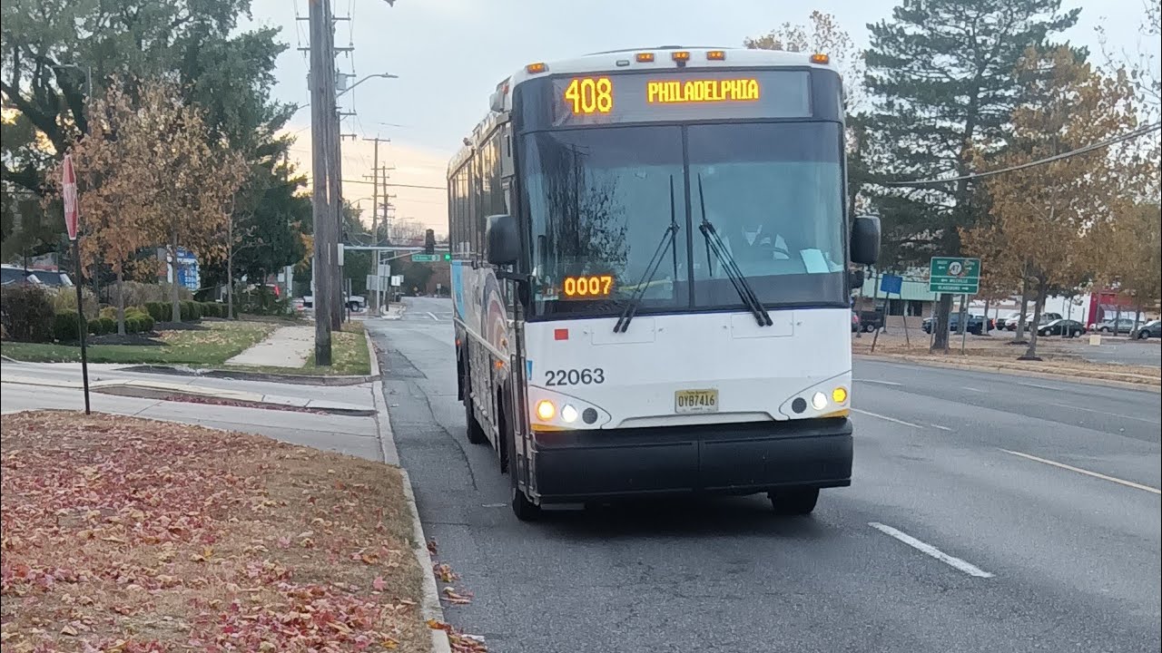 NJ Transit [On Board Ride] 2022 MCI D4500CT #22063 on Route 408 - YouTube