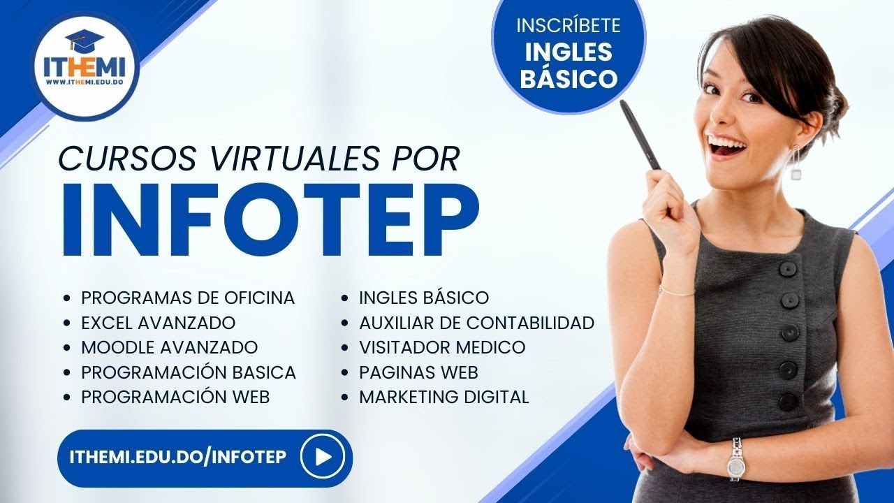 ¡Cursos GRATIS con Certificado INFOTEP 2025 - Aprende desde Casa! - YouTube