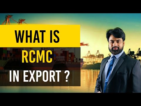 What is RCMC in Export? RCMC in Hindi | RCMC Certification for Export ...