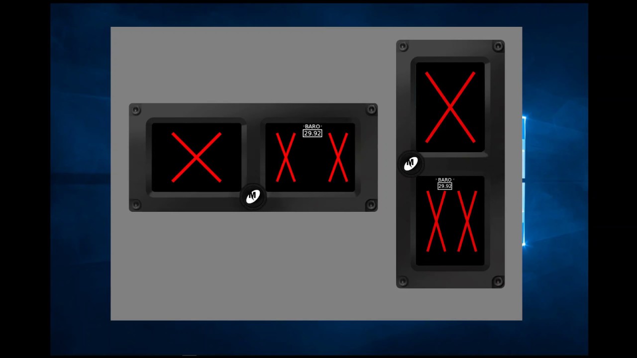 Electronic Standby Instrument MD302 - YouTube