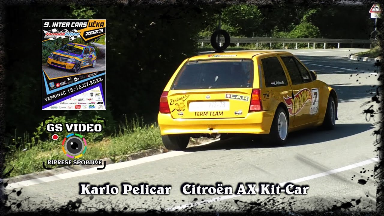 9. Inter Cars Učka 2023 | Karlo Pelicar | Citroën AX Kit-Car - YouTube