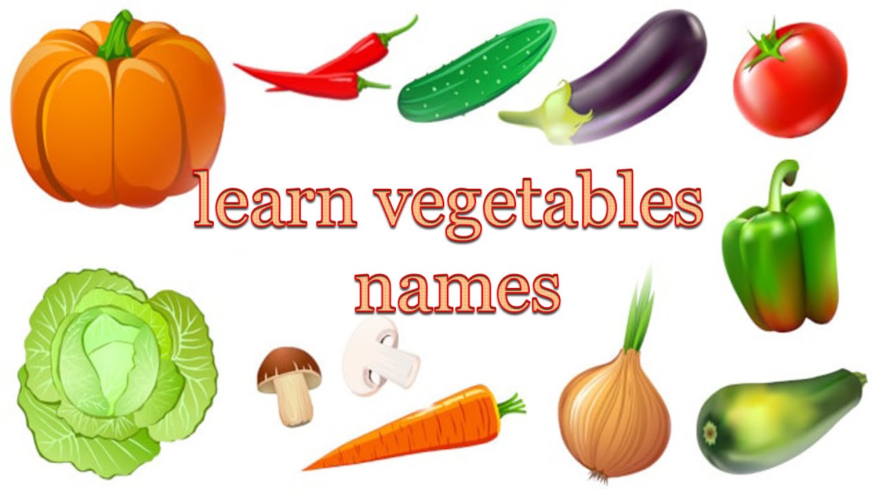 5 Easy Ways to Learn Vegetable Names Fast - YouTube