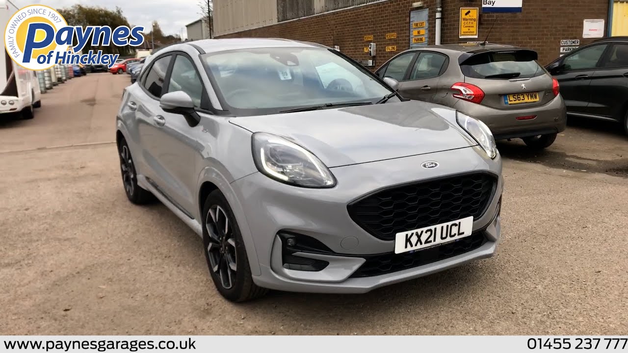 Ford Puma ST-Line X 5 Door 1.0L 155PS 6 Speed in Grey Matter at Paynes ...