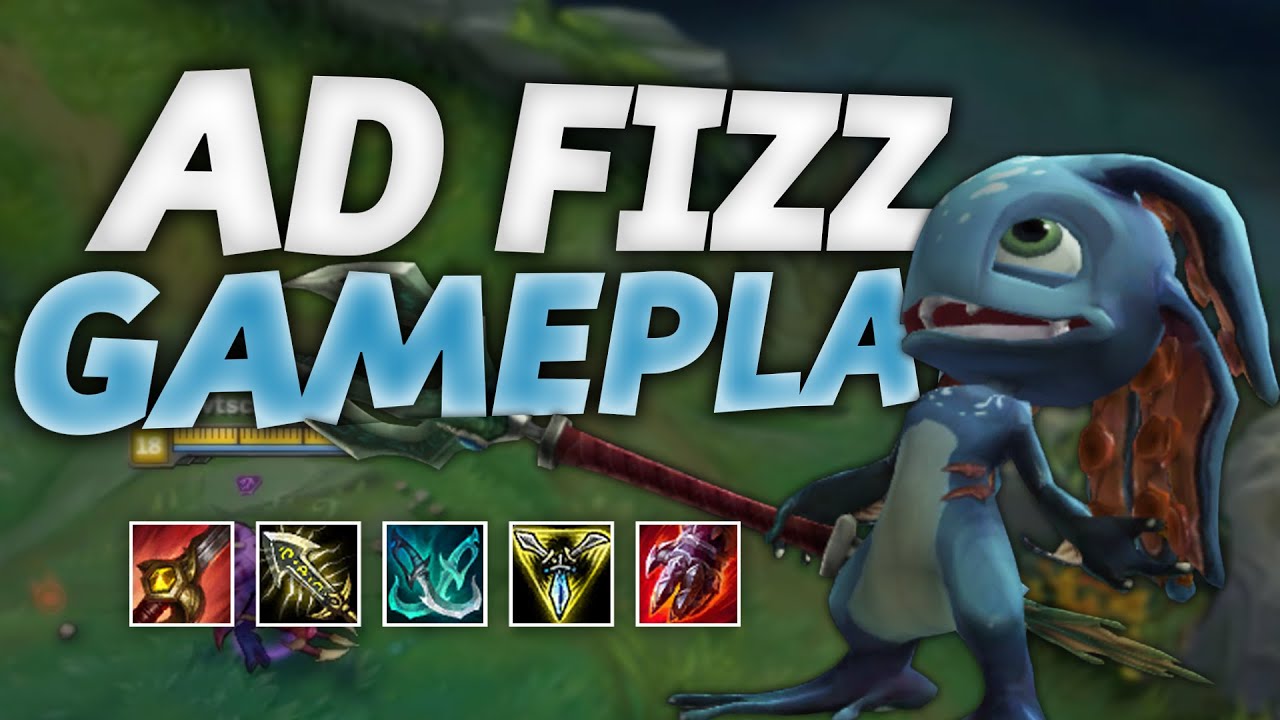FULL AD ATTACK SPEED CRIT FIZZ (League of Legends) - YouTube