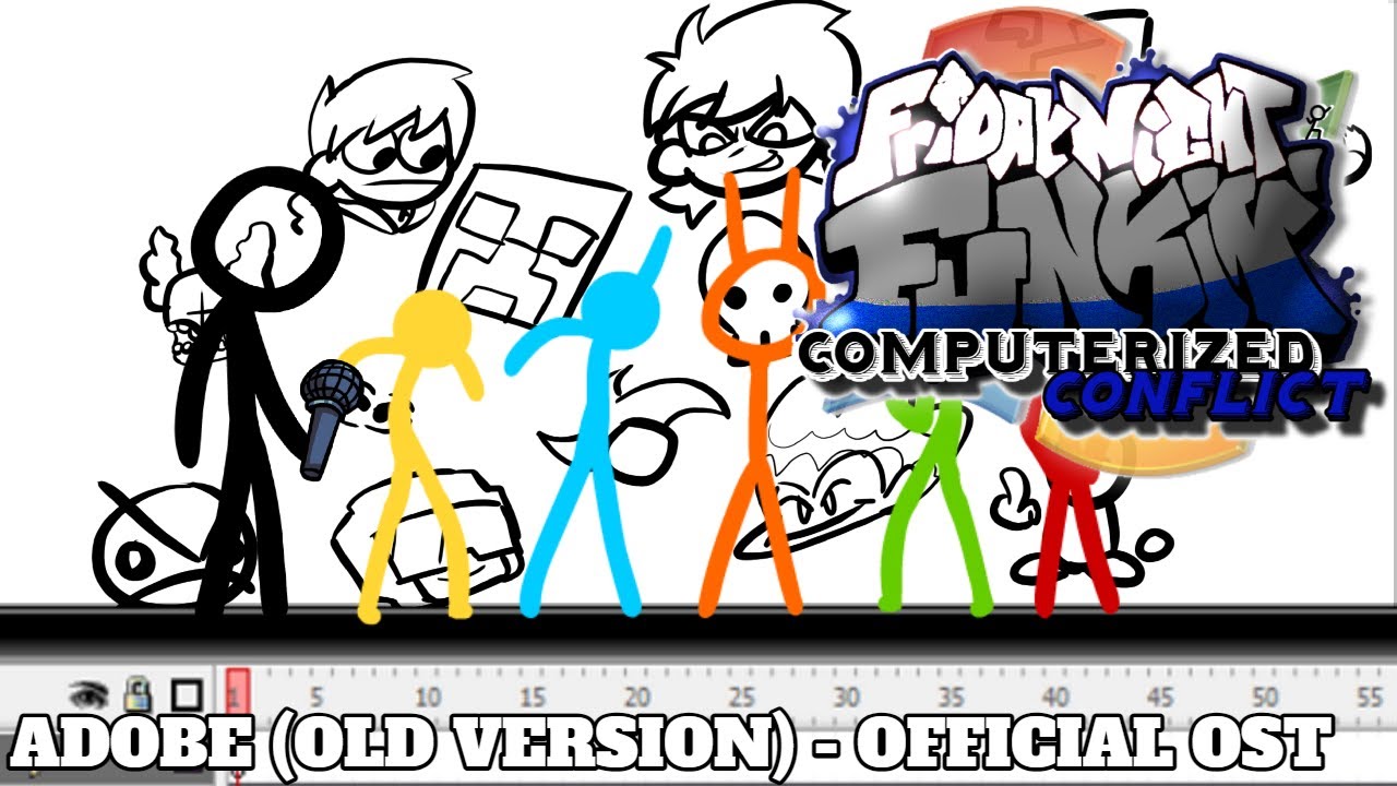 Adobe (Old Version) - FNF Computerized Conflict OST - YouTube